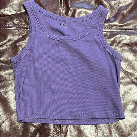 PacSun | Tops | Pacsun Cropped Tank Top In Purple | Poshmark